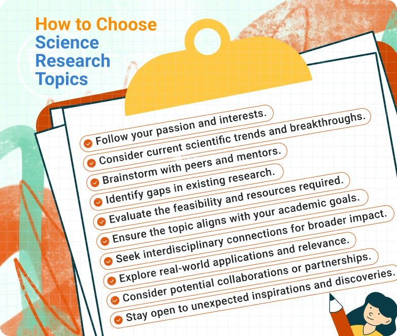 Science Research Topics: 285 Good Ideas for You